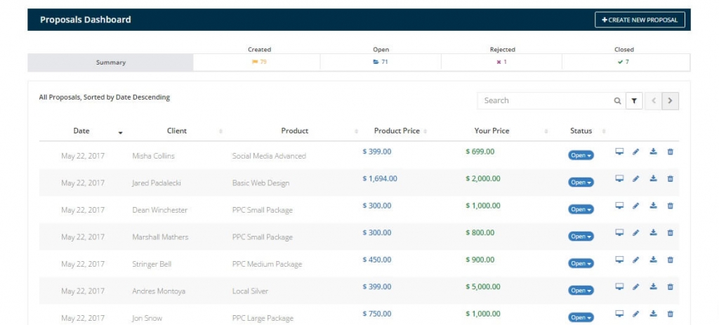 New Feature: Proposal Builder and Proposal Dashboard | SEOReseller